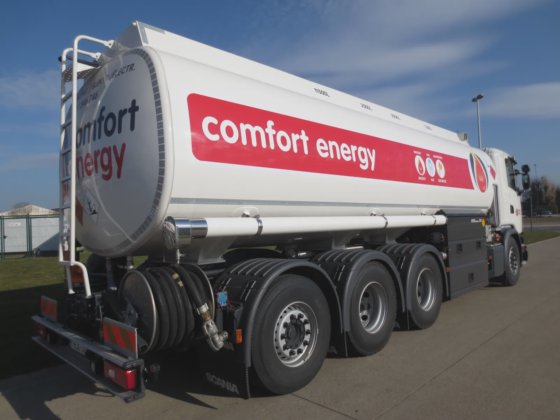 SCANIA G410 in Hasselt, Belgium