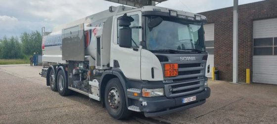 Scania P320 in Hasselt, Belgium