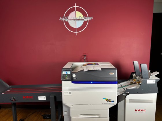 Low Meter 100k Intec CS4000 Envelope Printer in Fort Worth, TX, USA