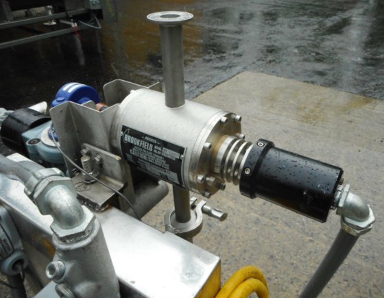 Brookfield Inline Viscometer Tt 100 #16010 in Marlboro, NJ, USA