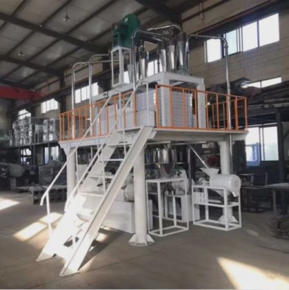 Wheat/Corn/Maize/Soy Bean /Grain/ Flour Mill Machine for Sale in Henan ...