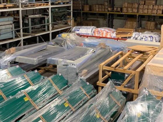 Rollformer Flush wall/soffit panel machine FL105 in Lynchburg, VA, USA