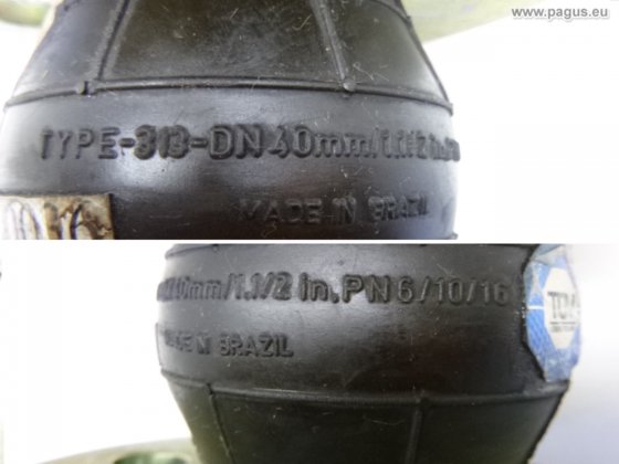 BOA-BKT rubber compensator in Zschepplin, Germany