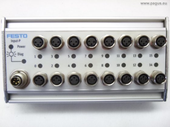 FESTO input module in Zschepplin, Germany