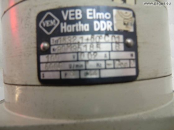 VEM tachogenerator 6000 rpm in Zschepplin, Saxony, Germany