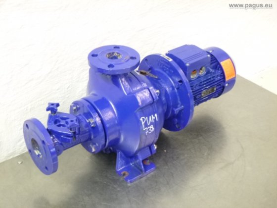 KSB volute casing pump in Zschepplin, Germany