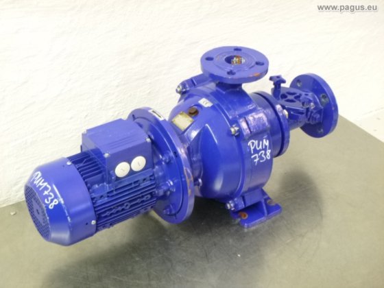 KSB volute casing pump in Zschepplin, Germany