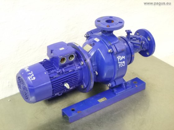 KSB volute casing pump in Zschepplin, Germany