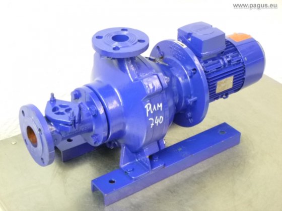 KSB volute casing pump in Zschepplin, Germany