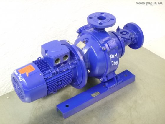KSB volute casing pump in Zschepplin, Germany