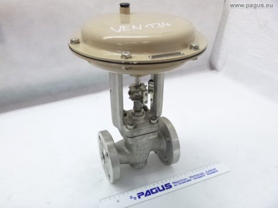 SAMSON pneumatic control valve in Zschepplin, Germany