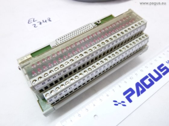 Gebraucht SIEMENS data cable with connector strip in Zschepplin ...