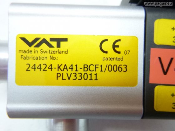 Gebraucht VAT vacuum angle valve in Zschepplin, Sachsen, Deutschland