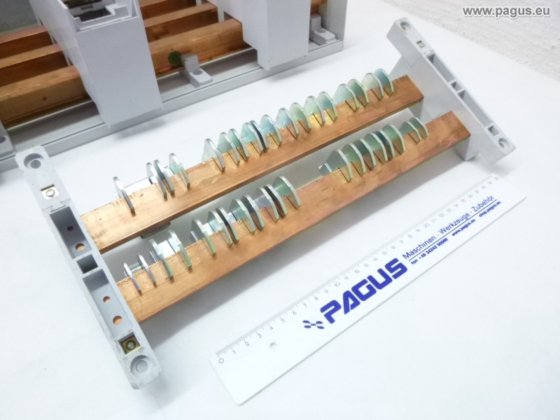 RITTAL busbar system with earthing bar in Zschepplin, Saxony, Germany
