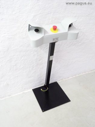 SIEMENS two-hand control panel in Zschepplin, Germany