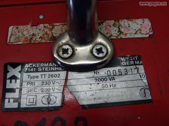 Gebraucht FLEX mobile isolating transformer in Zschepplin, Sachsen ...