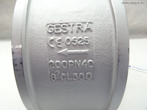 GESTRA non-return valve in Zschepplin, Germany