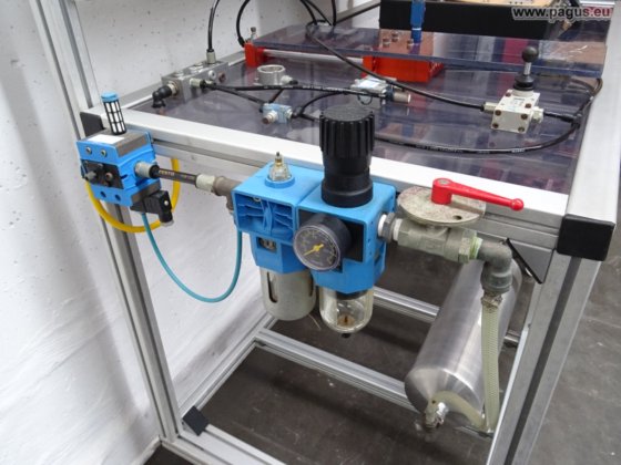 FESTO pneumatic measuring and test stand in Zschepplin, Germany