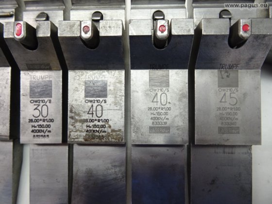 TRUMPF bending tool range in Zschepplin, Germany