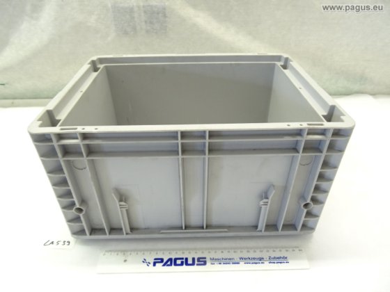 SCHOELLER ALLIBERT KLT containers in Zschepplin, Saxony, Germany