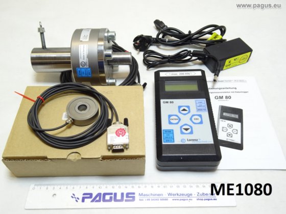 LORENZ force measuring device with measuring amplifier in Zschepplin ...