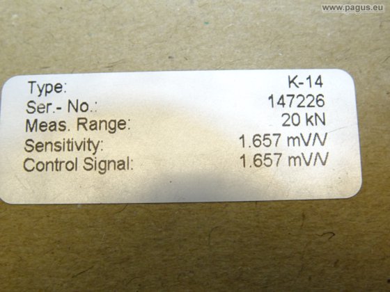 Gebraucht LORENZ Kraftmeßgerät mit Messverstärker in Zschepplin ...