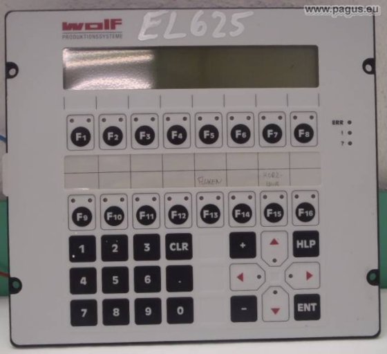 WOLF control panel in Zschepplin, Germany