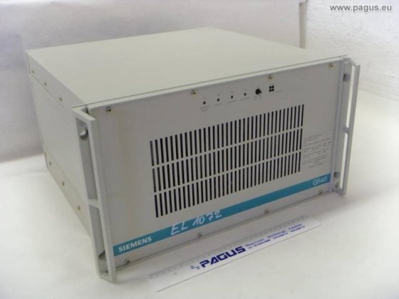 SIEMENS power supply unit in Zschepplin, Saxony, Germany