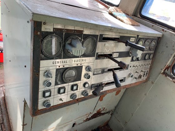GE 110 Center Cab Switcher Locomotive in Alabaster, AL, USA