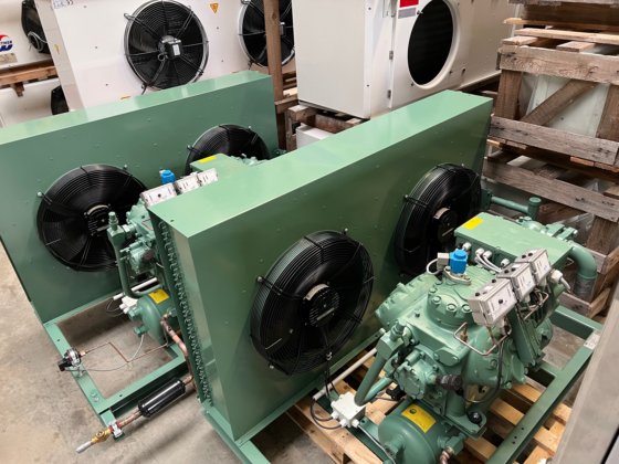2017 Bitzer LH135 cooling unit with evaporator and scarf box in Sankt ...