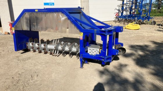 2015 Compost turner in Eferding, Upper Austria, Austria