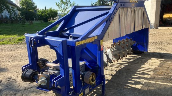 2015 Compost turner in Eferding, Upper Austria, Austria