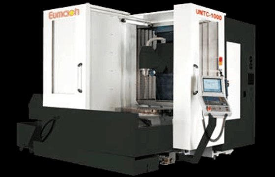 5 axis mill turn machining center UMTC-1000 in Taichung City, Taiwan