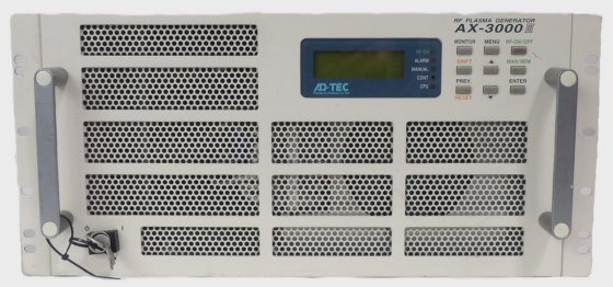 ADTEC Plasma Technology AX-3000III 3000W RF Plasma Generator Untested ...