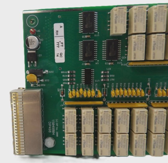 MKS Instruments AS02500-11 Interlock Module PCB CDN497 AMAT 0190-85554 ...