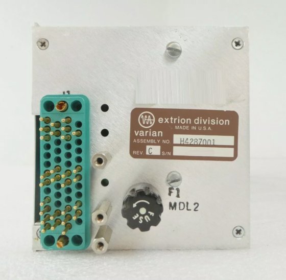 Varian Extrion H4287001 AMU Meter Control Module Rev. C Working Surplus ...