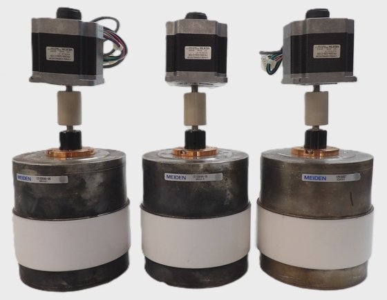 Meiden Variable Vacuum Capacitor Lot of 3 Working in Albuquerque, NM, USA