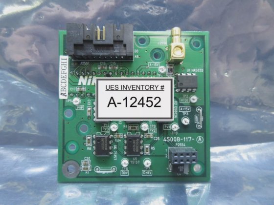 Nikon 4S008-117-A Sensor Interface Board PCB ALGAF-S/A-X4+ NSR System ...