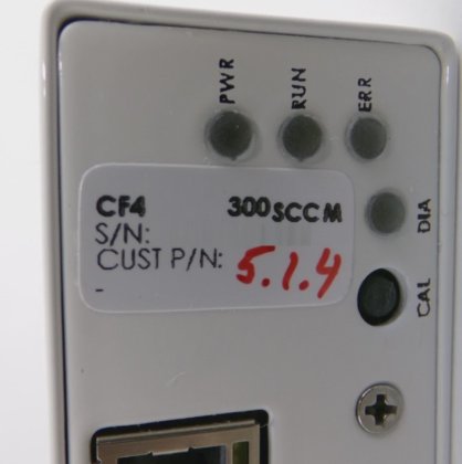 Pivotal Systems 88-02407 Mass Flow Controller MFC 300 SCCM CF4 New ...