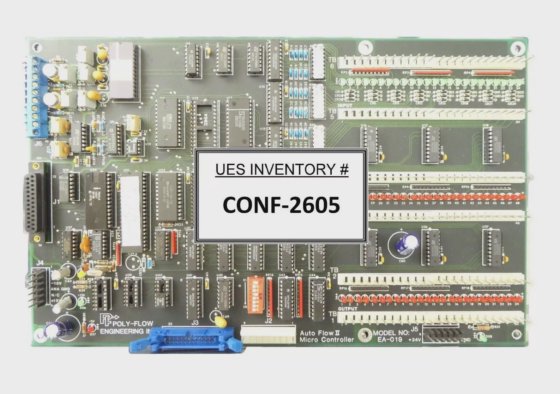 Poly-Flow Engineering EA-019 Auto Flow II Micro Controller PCB Working ...