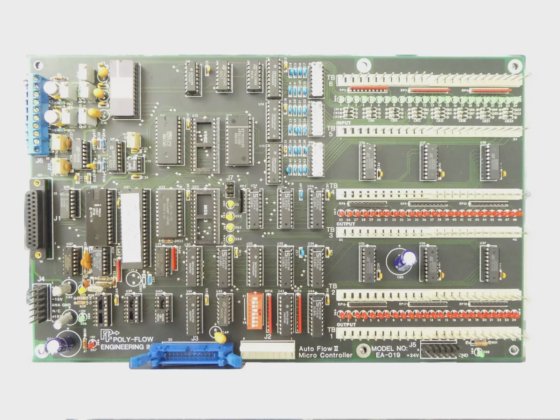 Poly-Flow Engineering EA-019 Auto Flow II Micro Controller PCB Working ...
