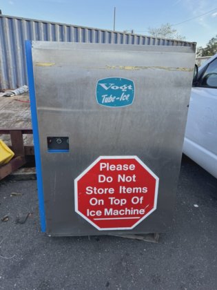 Vogt Ice Maker Machine Model 4000, High Capacity Ice Machine,Working ...