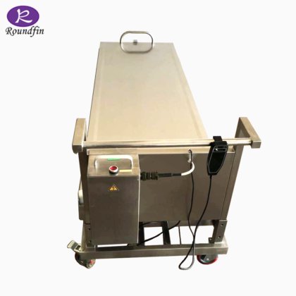 ROUNDFIN convenient lifter trolley cadaver lift for crematorium ...