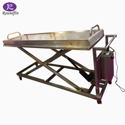ROUNDFIN convenient lifter trolley cadaver lift for crematorium ...