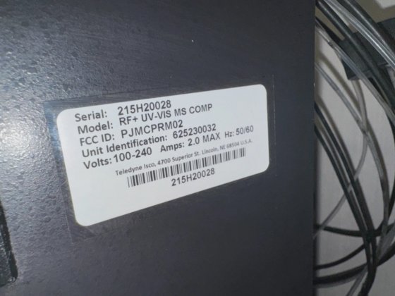 Teledyne ISCO CombiFlash Rf Plus Chromatography System RF + UV-VIS MS ...