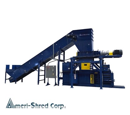 Ameri-Shred DS-150 / DS-200 E-Scrap & E-Waste Shredders in Houston, TX, USA