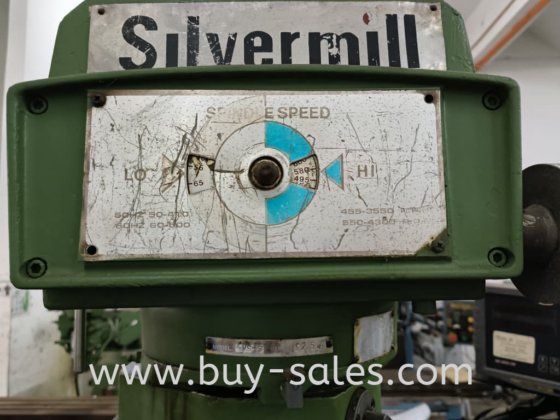 4VS-S | Vertical Milling Machine | 5 HP Spindle | Variable Speed in ...