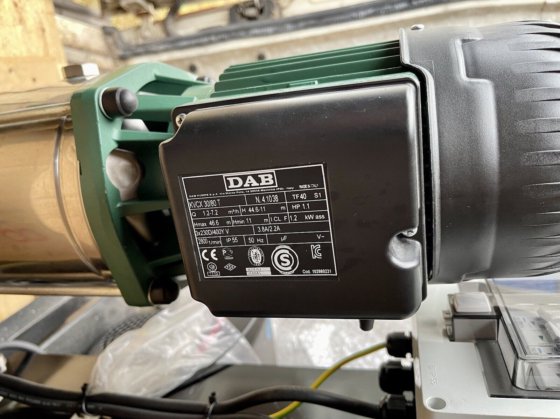 DAB KVCX 30/80 T Vertical Multistage Pump 400v #3428 VAT in Paignton ...