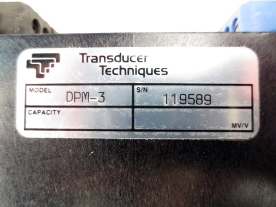 Transducer Techniques DPM-3 Digital Panel Mount Load Cell Meter in ...