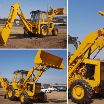 CAT 428 4WD TLB in South Africa